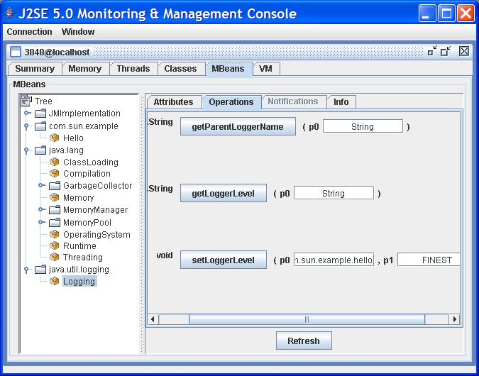 Using JConsole to Monitor Applications