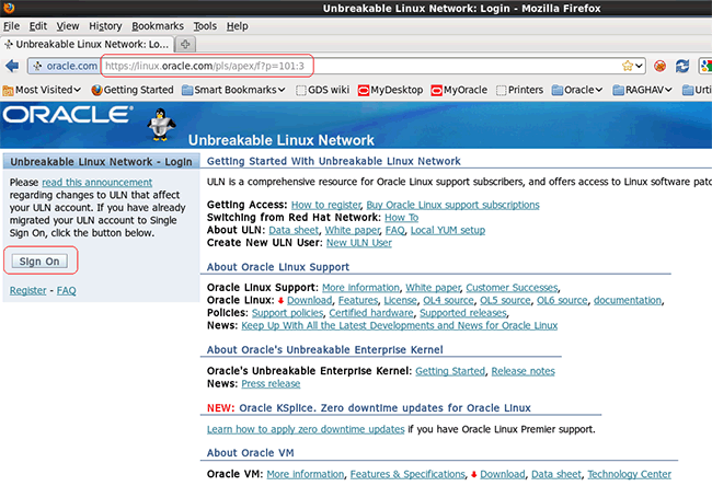 如何从 SUSE Linux 迁移到 Oracle Linux — 系统初始化