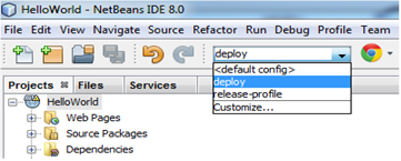 Using Oracle WebLogic 12c with NetBeans IDE