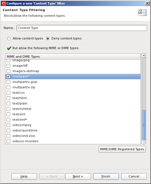 使用 Oracle API Gateway 11g 保护 Oracle WebCenter Content 11g 免受病毒侵害