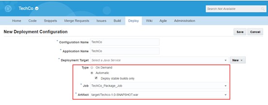 Oracle Java Cloud 系列 (04) — 利用 Oracle 开发云构建 DevOps 中心