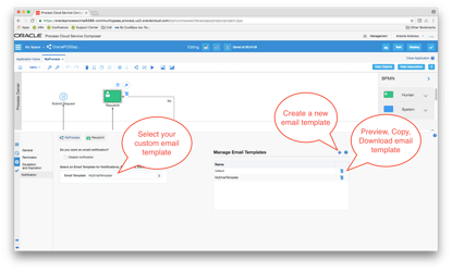 Oracle Process Cloud Service: New Feature