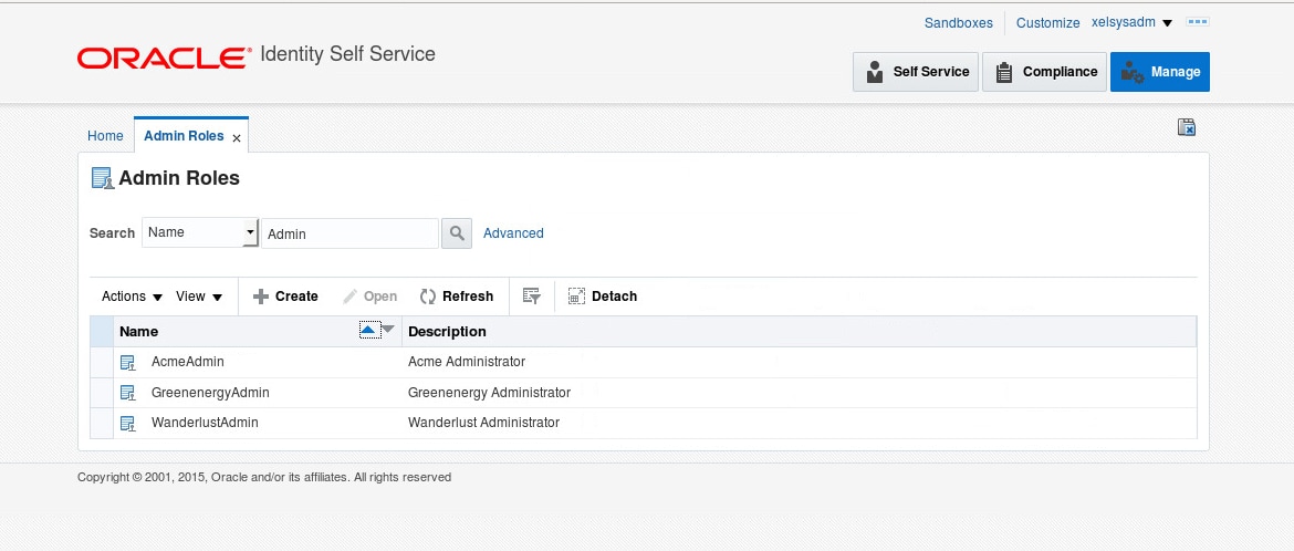 Oracle Identity Cloud Service