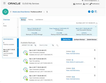 Oracle Java Cloud Service, Oracle JET and ADF BC REST Production ...