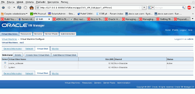 在 Oracle VM 和 Oracle Enterprise Linux 上构建您自己的 Oracle 扩展 RAC 集群