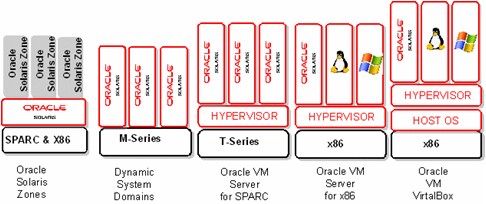 Oracle VM Server for SPARC 在虚拟化战略中的作用