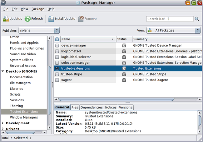 了解和使用 Oracle Solaris 11 中的 Trusted Extensions