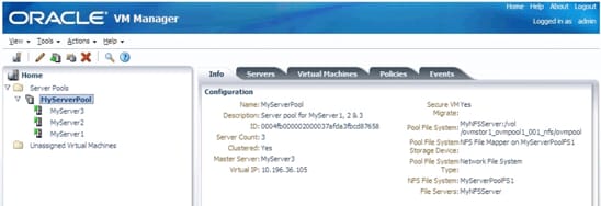 如何使用 Oracle VM 3 配置 x86 服务器集群