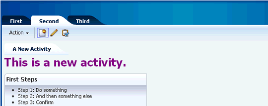 UI Shell - ADF UI Patterns - Dynamic Tabs UI Shell Template Functional UI Pattern