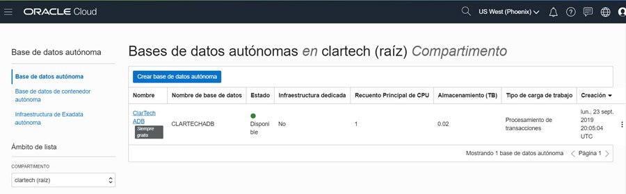 Oracle Autonomous Database with APEX | Oracle México
