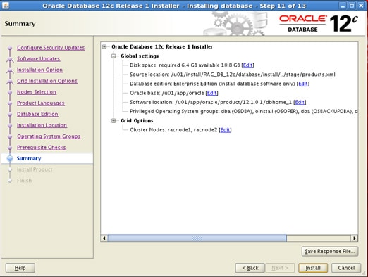 Oracle Grid Infrastructure 12cR1 - Parte 7 - Instalando o Database Software