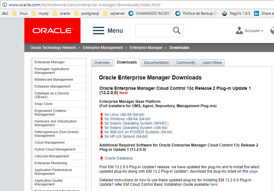 Oracle Enterprise Manager Cloud Control 13.2 Upgrade | Oracle Brasil