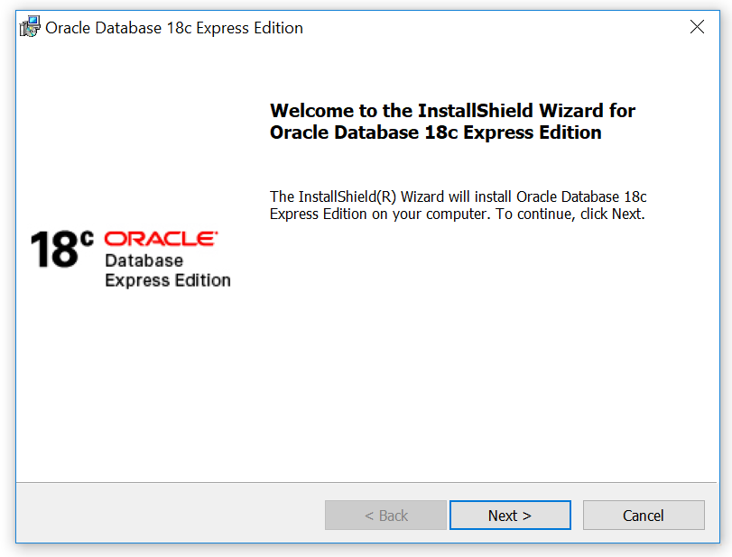 Instalar la Base de Datos Oracle XE 18c sobre Windows 10 | Oracle América Latina