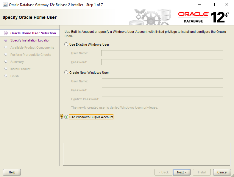 Instalación y configuración de Oracle ODBC Gateway 12c-18c-19c en Windows