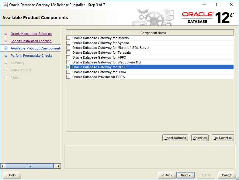 Instalación y configuración de Oracle ODBC Gateway 12c-18c-19c en Windows