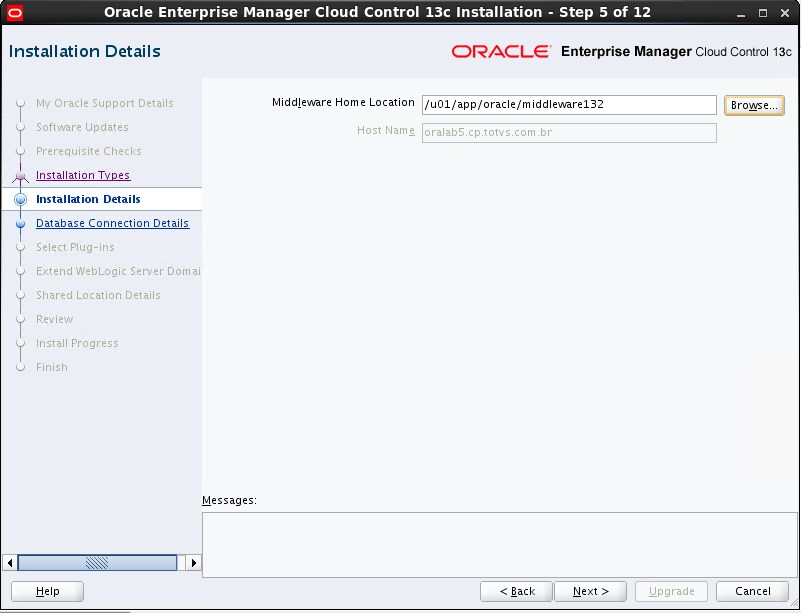 Oracle Enterprise Manager Cloud Control 13.2 Upgrade | Oracle Brasil