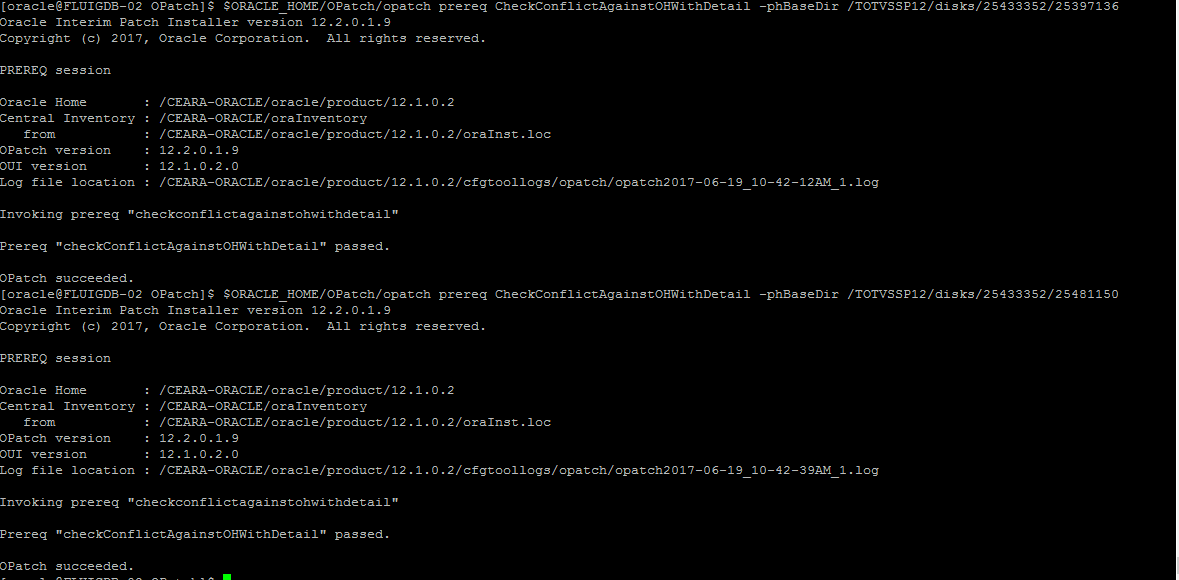 Aplicando o Oracle Database Bundle Patch (BP) e o Oracle JavaVM Database PSU no Banco de Dados ...