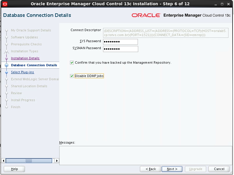 Oracle Enterprise Manager Cloud Control 13 2 Upgrade Oracle Brasil