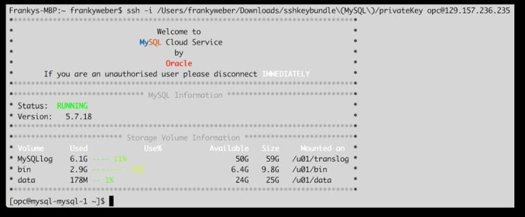 Oracle Cloud Criando Oracle MySQL Cloud Service e acessando-o de ...