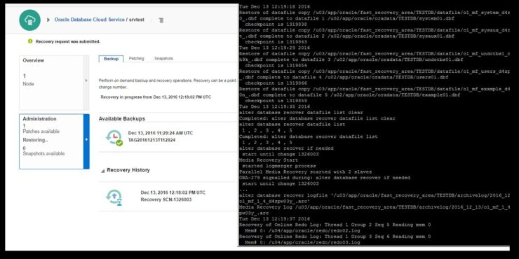 Oracle Cloud Backup & Recovery para o Oracle Database na Cloud | Oracle ...