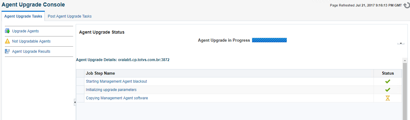 Oracle Enterprise Manager Cloud Control 13 2 Upgrade Oracle Brasil