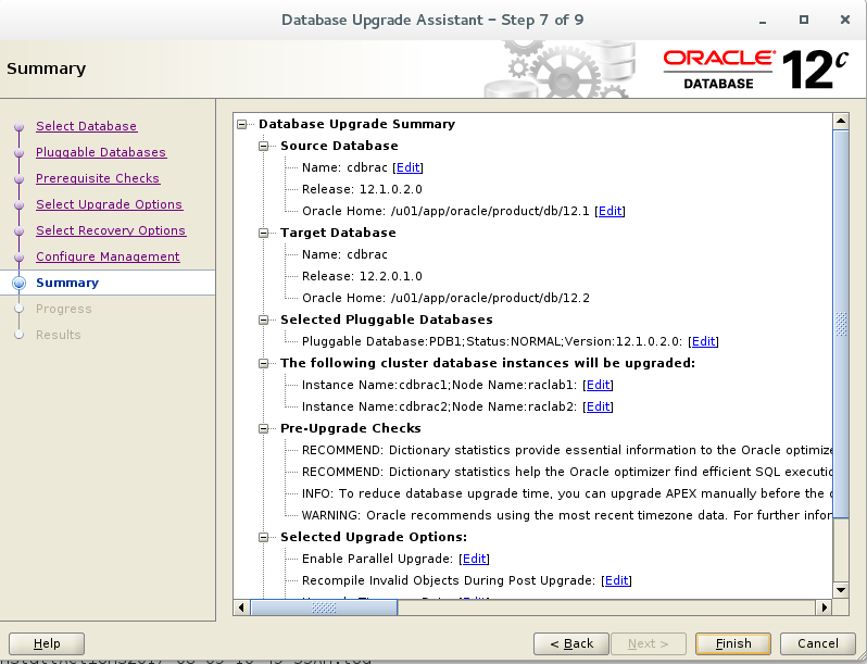 Upgrade Para O Oracle 12 2 Em Ambiente Oracle Rac 12 1 Multitenant