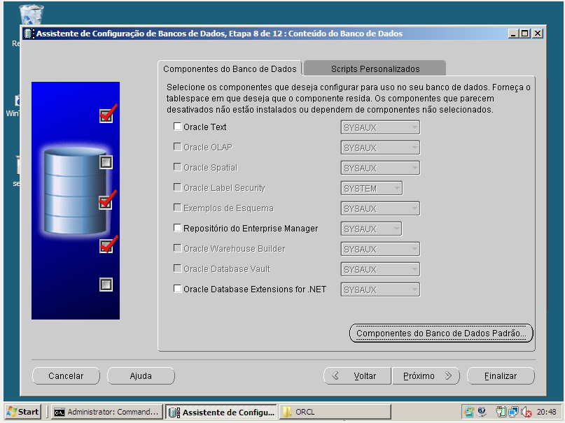 Oracle Database em High Availability usando Microsoft Windows Clusters Server (MSCS) e Oracle ...