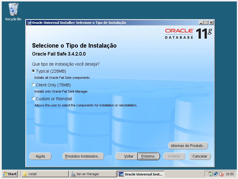 Oracle Database em High Availability usando Microsoft Windows Clusters Server (MSCS) e Oracle ...