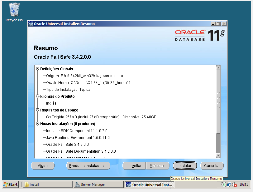 Oracle Database em High Availability usando Microsoft Windows Clusters Server (MSCS) e Oracle ...