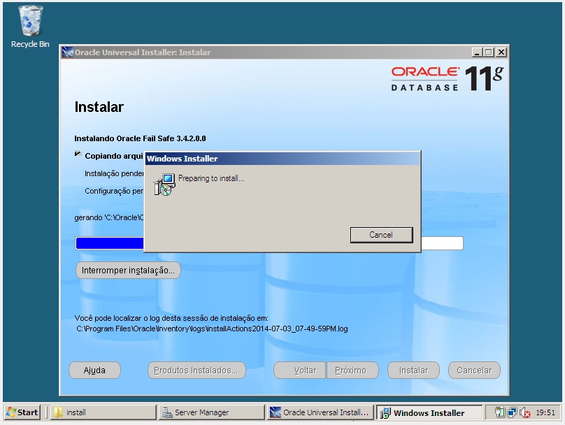Oracle Database em High Availability usando Microsoft Windows Clusters Server (MSCS) e Oracle ...