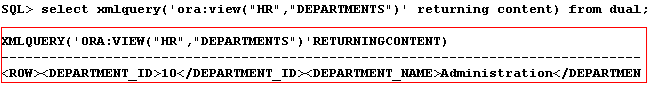 Manejando XMLType en Oracle Database 11gR2 a través del componente XDB | Oracle Perú