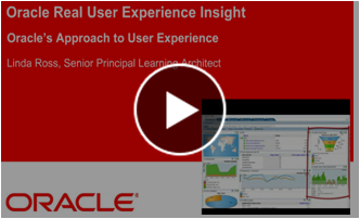 Oracle Real User Experience Insight