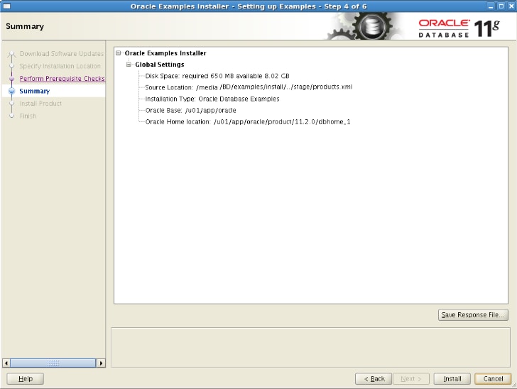 Instalação de Sample Schemas no Banco de Dados Oracle 11G | Oracle Brasil