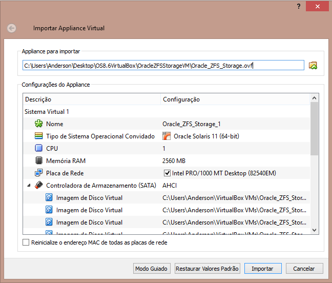 Oracle ZFS Storage Appliance e ZFS Storage Simulator