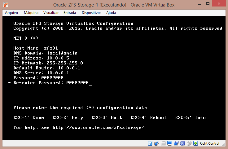 Oracle ZFS Storage Appliance e ZFS Storage Simulator