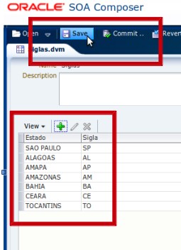 Criando um Domain Value Maps (DVM) no BPEL | Oracle Brasil