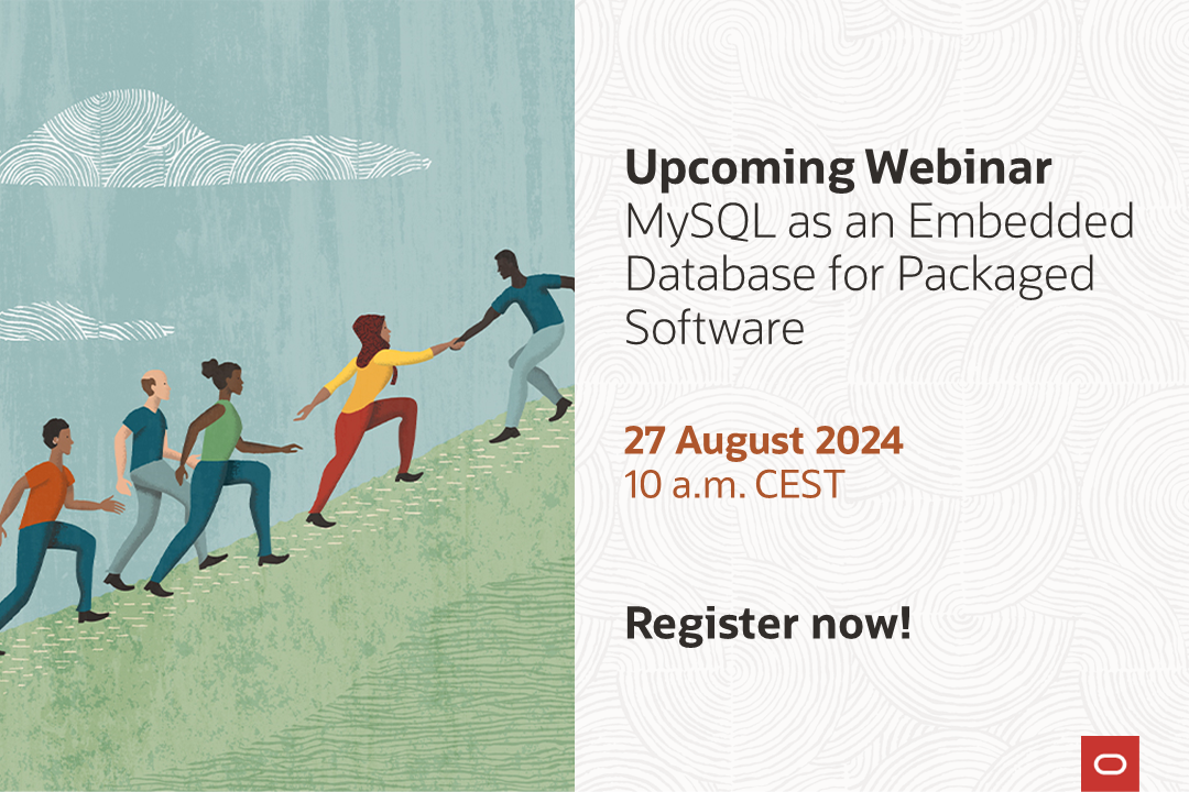 MySQL Live and On-Demand Webinars