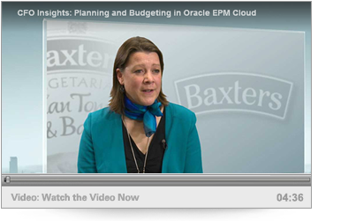 Planning and Budgeting in Oracle EPM Cloud