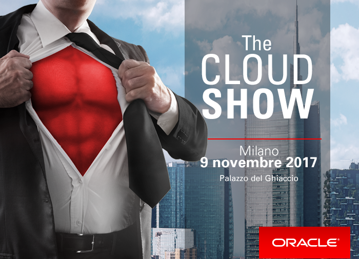 The Cloud Show | Milano 9 novembre 2017