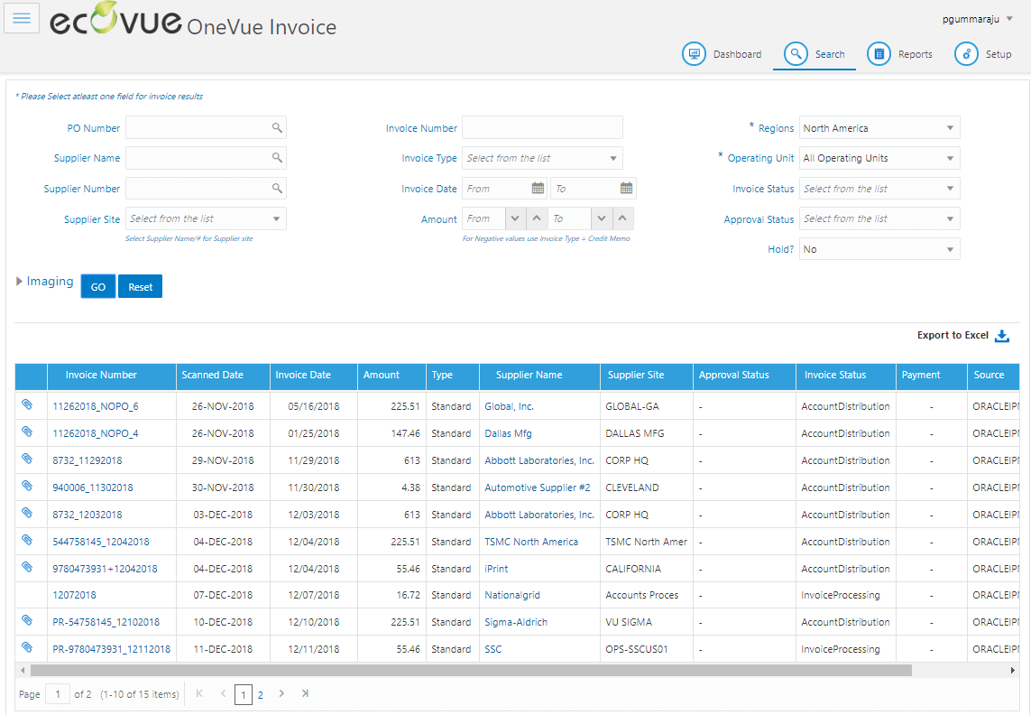 JET Stories: ecovue - Oracle JET