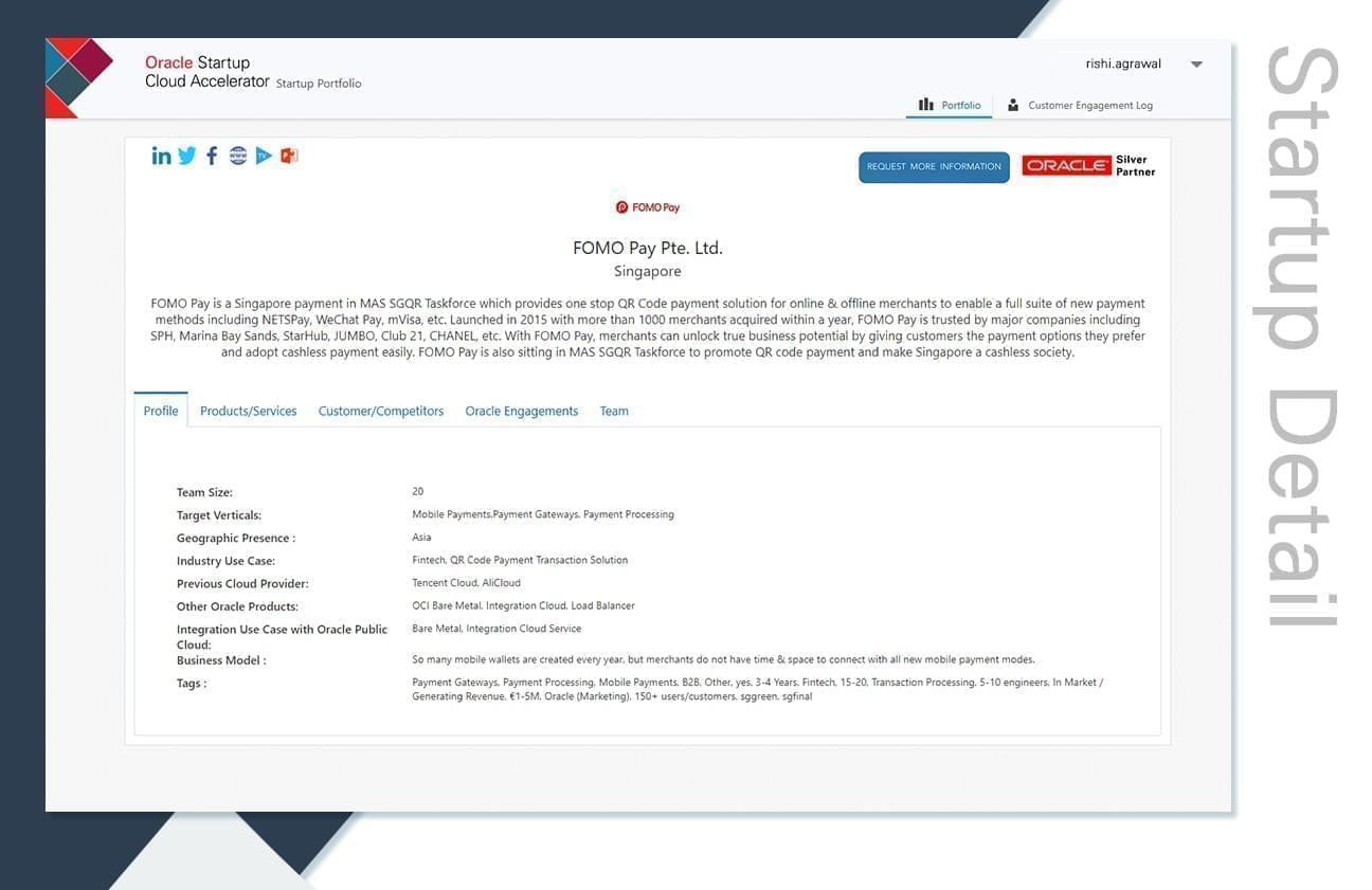 JET Stories: Startup Cloud Accelerator(OracleSCA) - Oracle JET