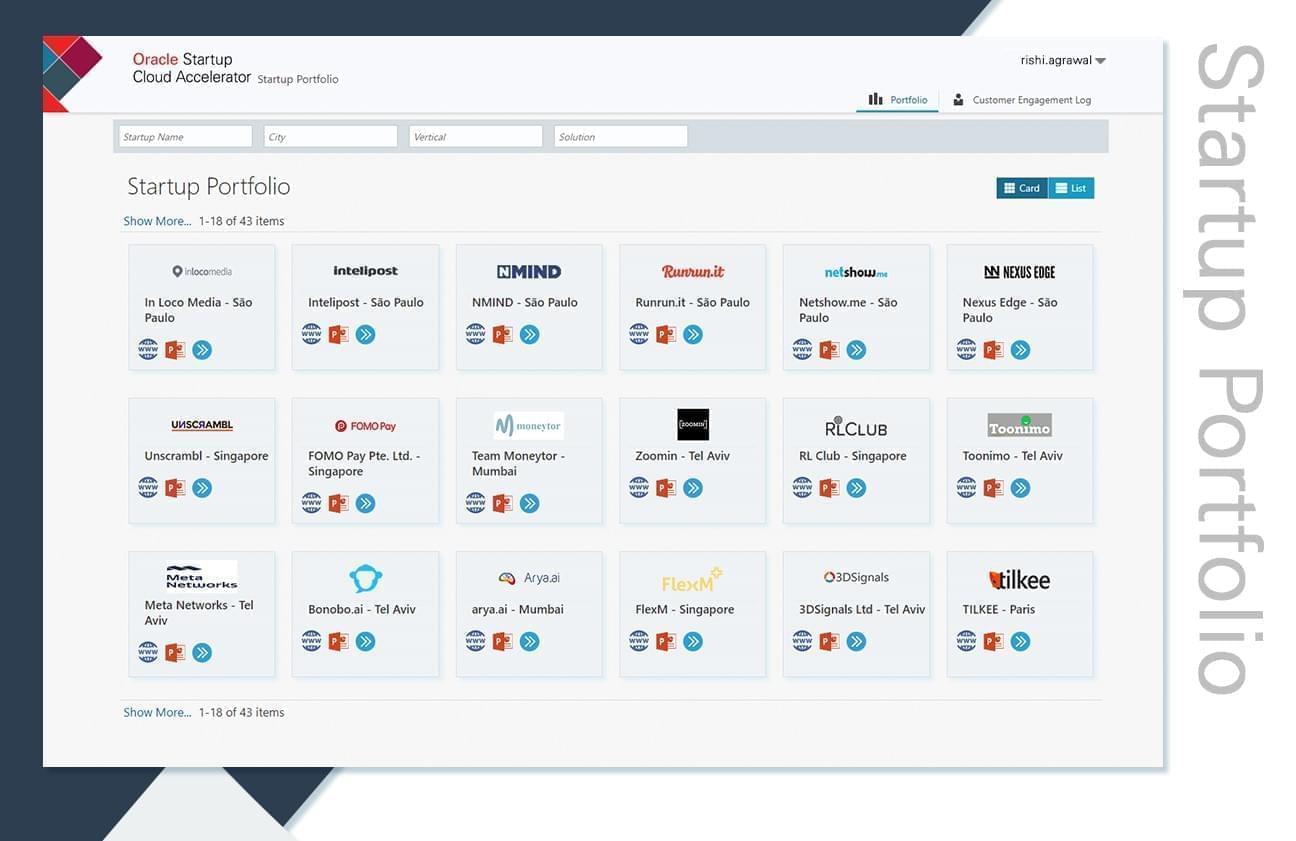 JET Stories: Startup Cloud Accelerator(OracleSCA) - Oracle JET