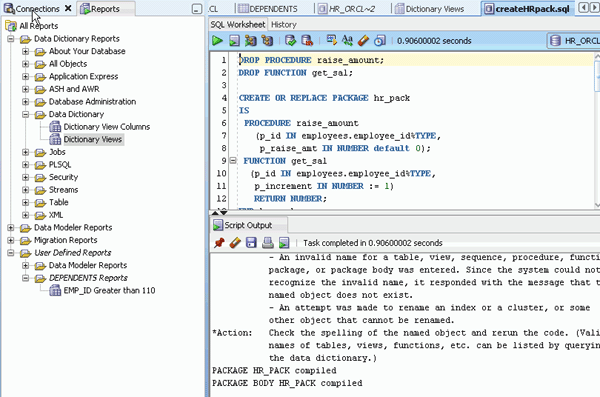 Getting Started With Oracle SQL Developer