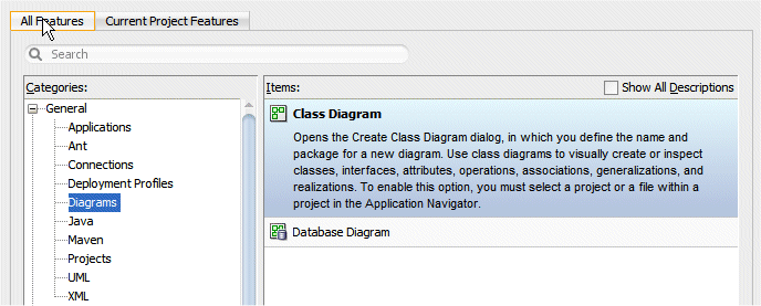 Oracle JDeveloper 11g Release 2チュートリアル - UMLの論理モデルを使用したデータベース開発