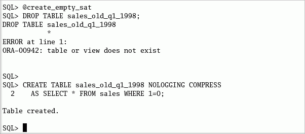 Using High-Speed Data Loading and Rolling Window Operations with Partitioning