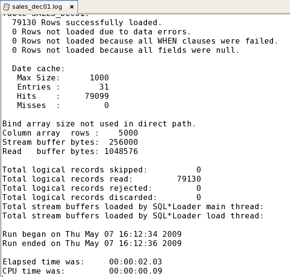 Using High-Speed Data Loading and Rolling Window Operations with Partitioning