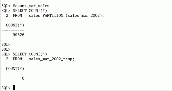 Using High-Speed Data Loading and Rolling Window Operations with Partitioning