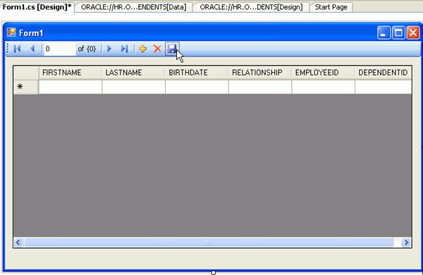 Building .NET Applications Using Oracle Developer Tools for Visual Studio