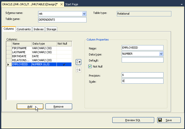 Building .NET Applications Using Oracle Developer Tools for Visual Studio