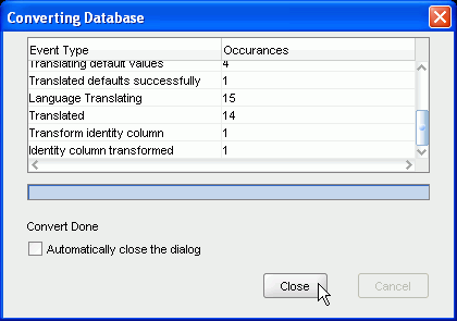Migrating a Sybase Database to Oracle Database 11g